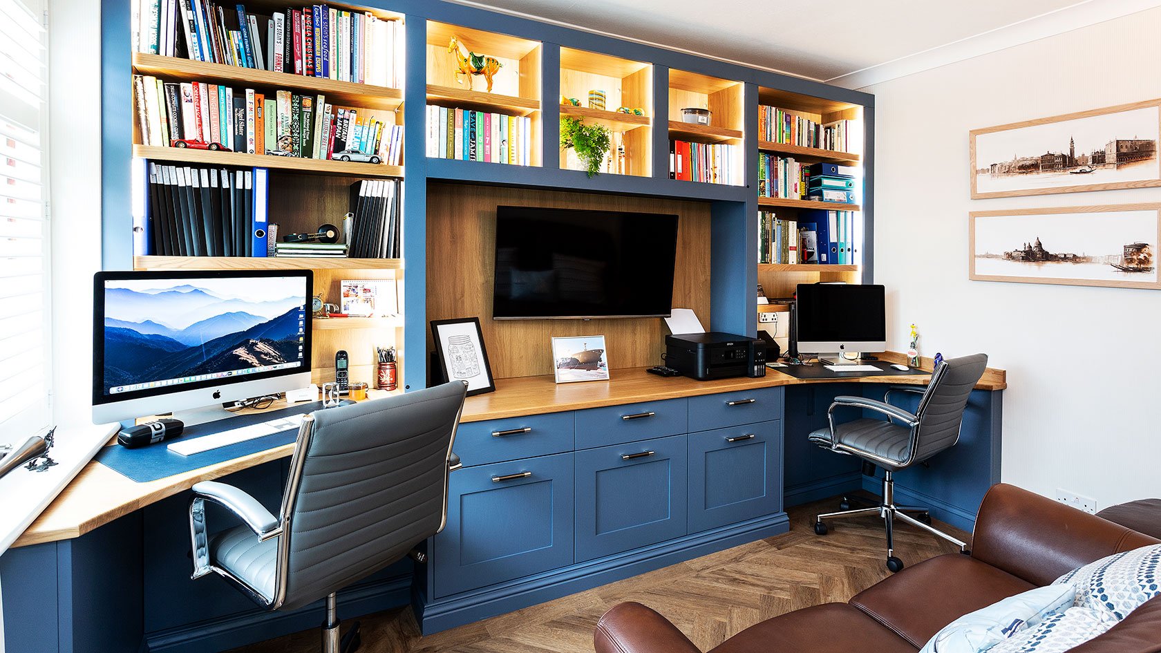 A Bespoke Study in Bromley - Great British Kitchens & Interiors